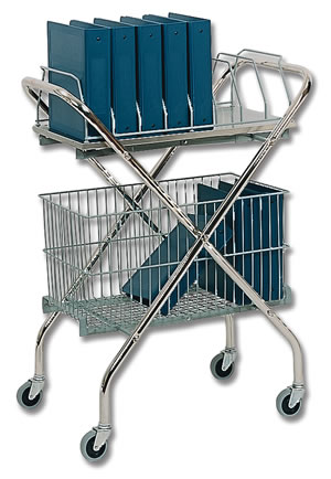 Utility Cart 38” H x 19”W x 30D [5001] : Champion Chart Supply, Patient ...